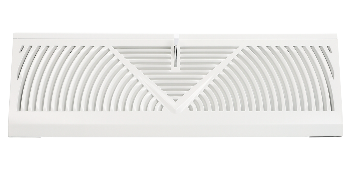 Diffuseur de plinthe - Acier peint | Imperial